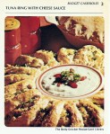 Tuna Ring With Cheese Sauce | Vintage Recipe Cards
