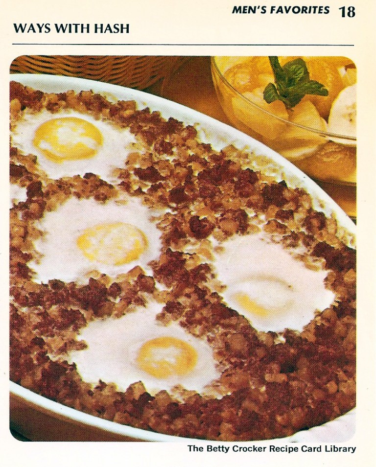 Ways With Hash | Vintage Recipe Cards