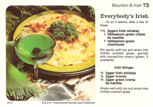 Everybody’s Irish & Haggerty | Vintage Recipe Cards