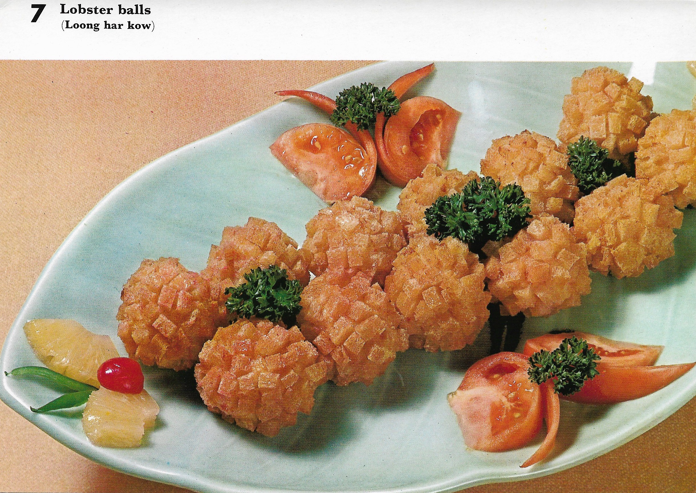 lobster_balls | Vintage Recipe Cards
