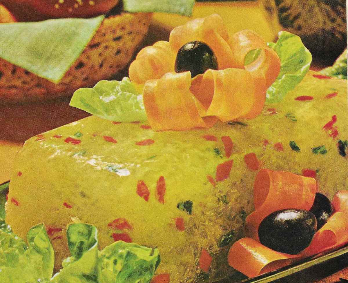 Easy Perfection Salad | Vintage Recipe Cards