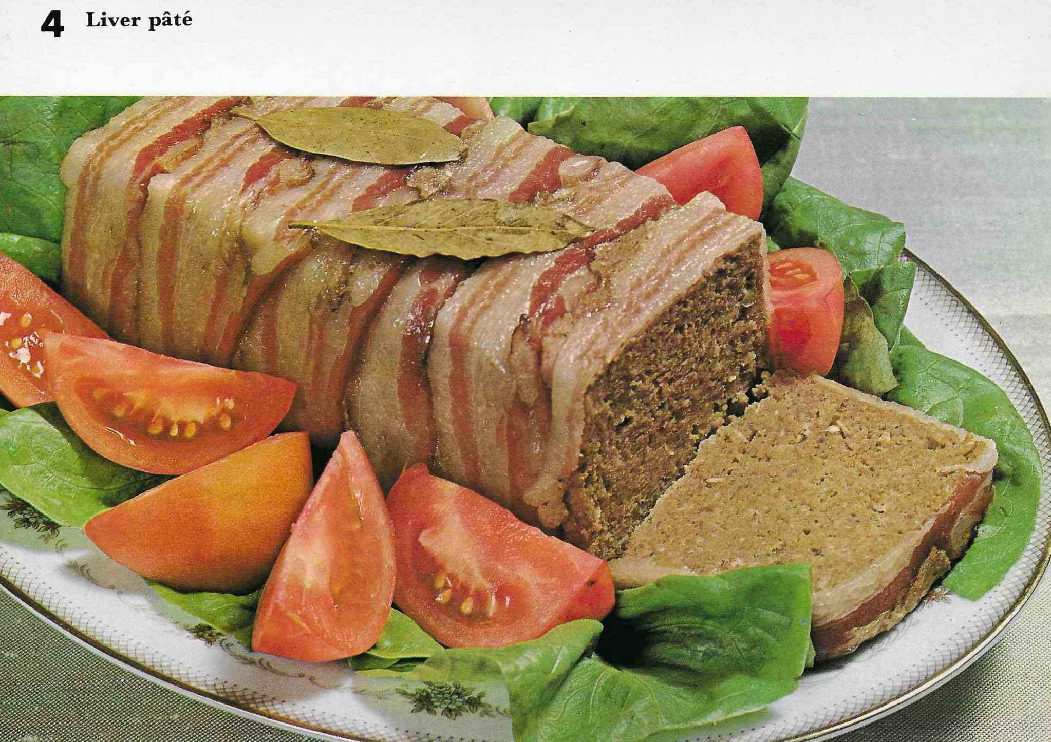 Liver Pâté | Vintage Recipe Cards